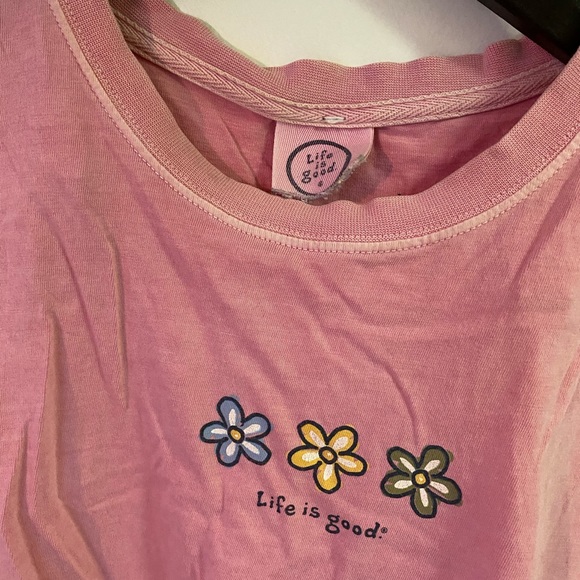 Life Is Good | Tops | Vintage Life Is Good Cropped Tank | Poshmark